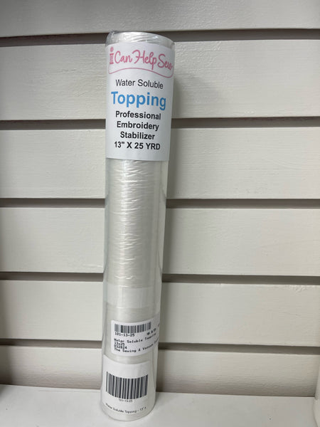 ICANHELPSEW STABILIZER WATER SOLUBLE 13" x 25YRD – iCanHelpSew.com