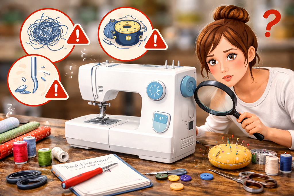 Why Is My Sewing Machine Not Sewing? Quick Troubleshooting Steps ...